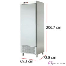 Armario refrigerado para bares y cafeterías.